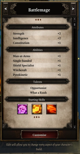 Preset Classes (DOS EE) | Divinity Wiki | Fandom