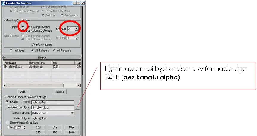 Eksport i generowanie lightmap | Djinni Wiki PL | Fandom