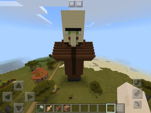 Giant Villager Statue | Dland Minecraft SMP Wiki | Fandom