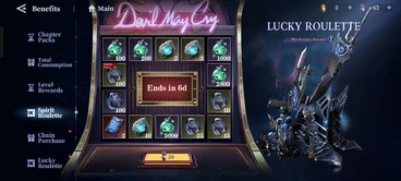 Lucky Roulette | Devil May Cry: Peak of Combat Wiki | Fandom