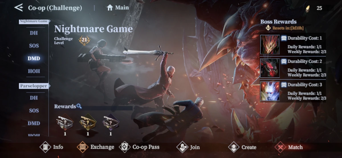 Co-op Challenge | Devil May Cry: Peak of Combat Wiki | Fandom