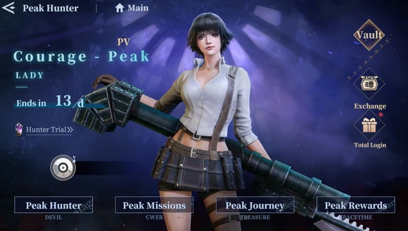 Lady: Peak Hunter | Devil May Cry: Peak of Combat Wiki | Fandom