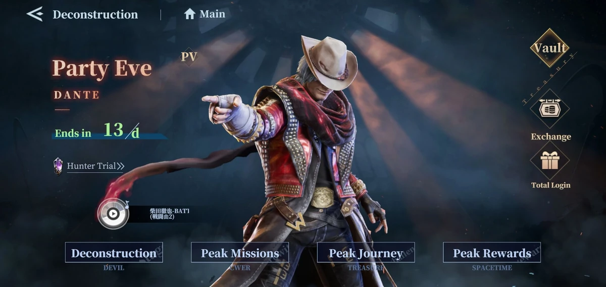 Dante: Deconstruction | Devil May Cry: Peak of Combat Wiki | Fandom