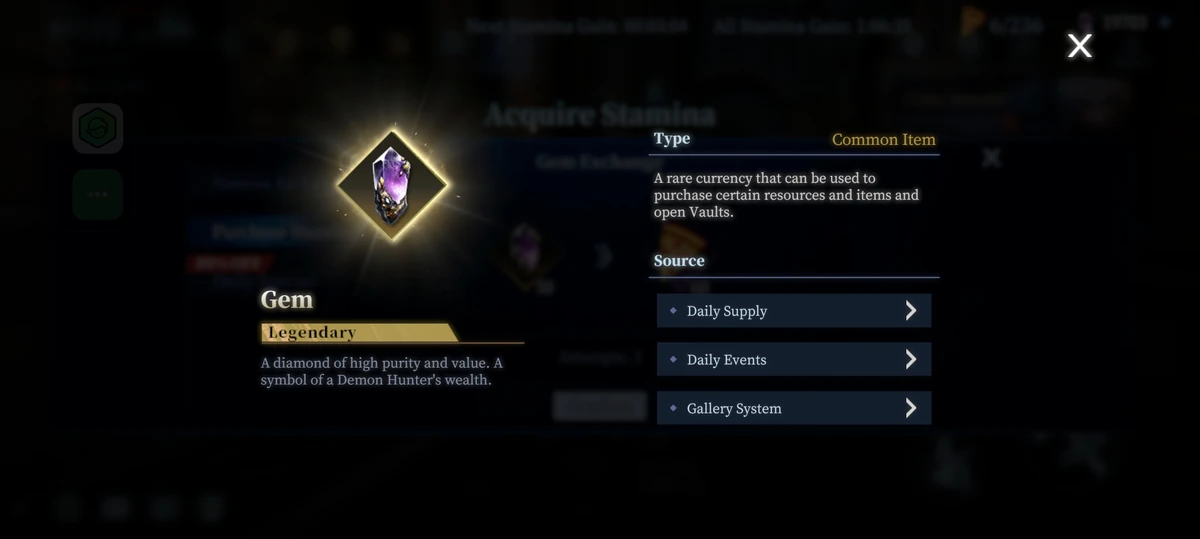 Gem | Devil May Cry: Peak of Combat Wiki | Fandom