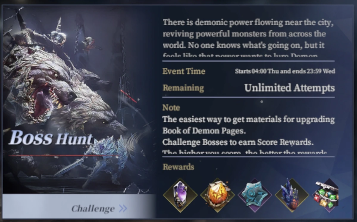 Boss Hunt | Devil May Cry: Peak of Combat Wiki | Fandom