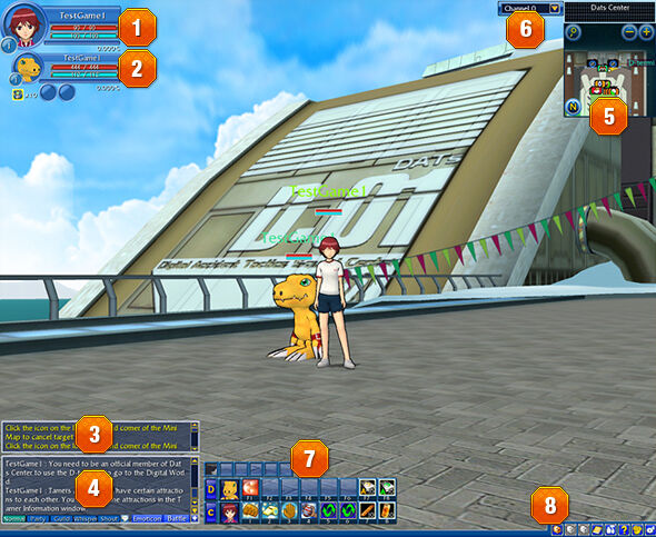 Interface | Digimon Masters Online Wiki | Fandom
