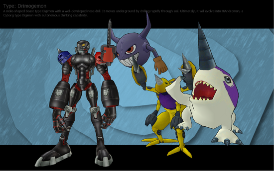 Drimogemon | Digimon Masters Online Wiki | Fandom