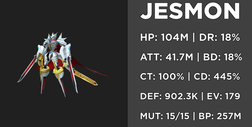 Jesmon | Digimon Masters Online ROBLOX Wiki | Fandom