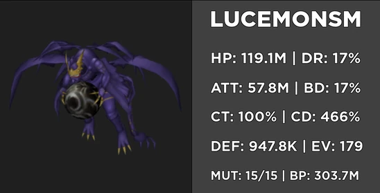 Lucemon (Satan Mode) | Digimon Masters Online ROBLOX Wiki | Fandom