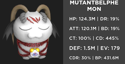 Belphemon (Sleep Mode) (Mutant) | Digimon Masters Online ROBLOX Wiki ...