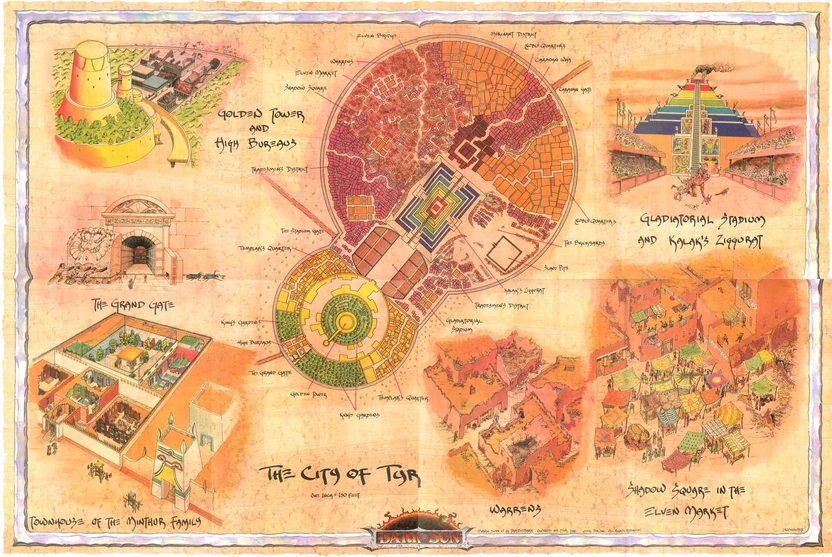 The Geography of Athas | Dnd 5e Dark Sun conversion progress Wikia | Fandom
