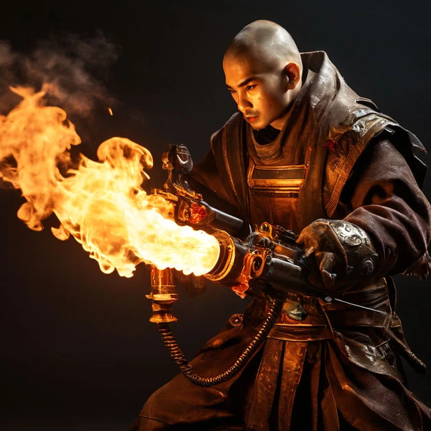 Golden Cog Flamethrower | DND Monster Slayer Wiki | Fandom