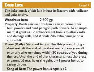 Doss lute | D&D4 Wiki | Fandom