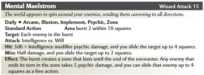 Mental maelstrom | D&D4 Wiki | Fandom