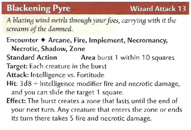 Blackening pyre | D&D4 Wiki | Fandom