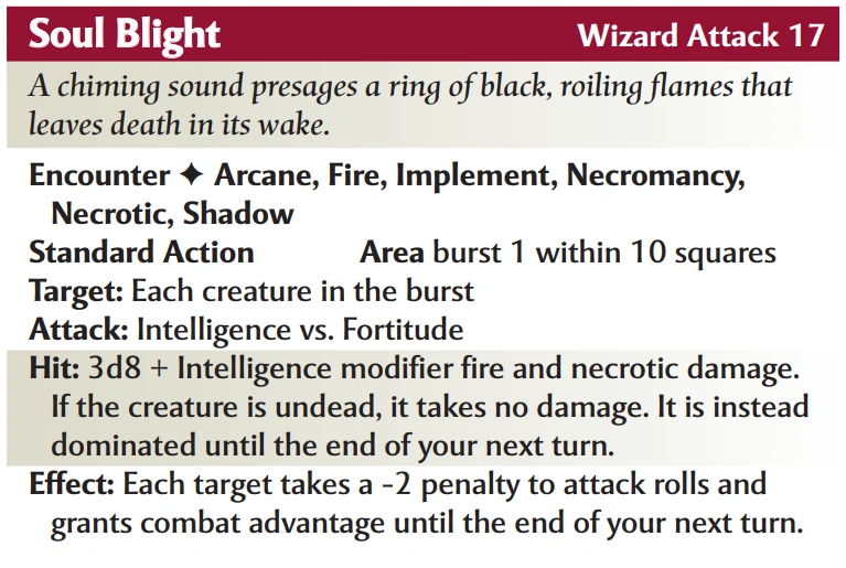 Soul blight | D&D4 Wiki | Fandom
