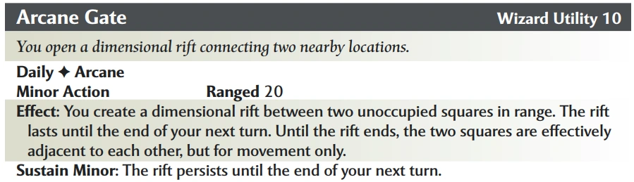 Arcane gate | D&D4 Wiki | Fandom