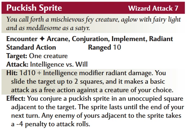 Puckish sprite | D&D4 Wiki | Fandom