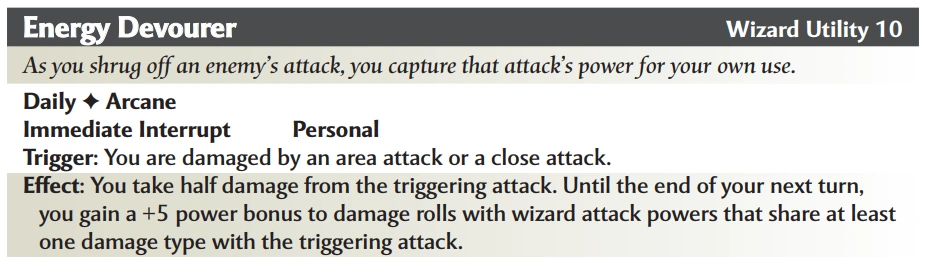 Energy devourer | D&D4 Wiki | Fandom