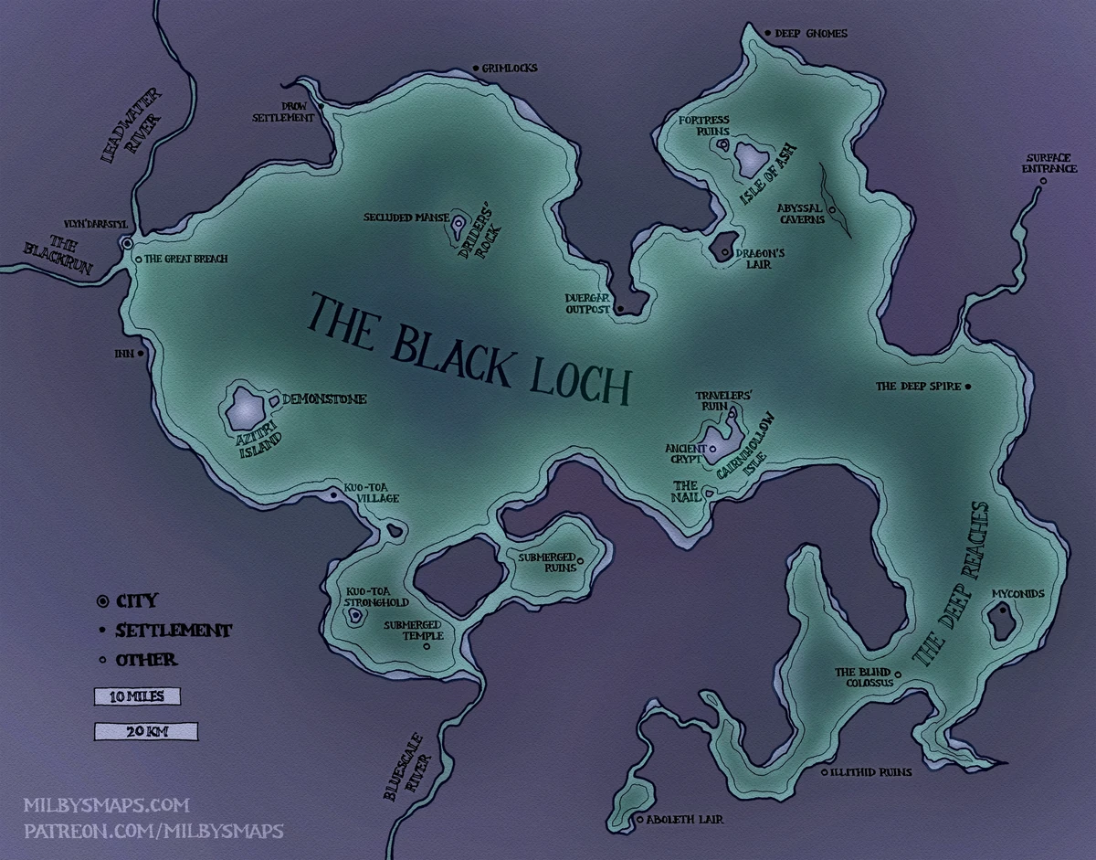 The Black Loch | Dungeons&Degenerates Wiki | Fandom