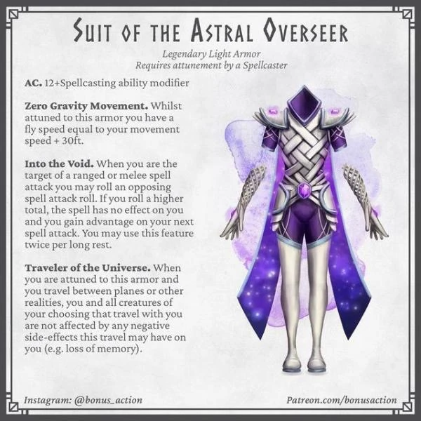 The Suit of the Astral Overseer | Jericho Wiki | Fandom