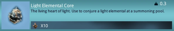 Light Elemental Core | DnL Wiki | Fandom