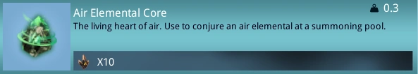 Air Elemental Core | DnL Wiki | Fandom