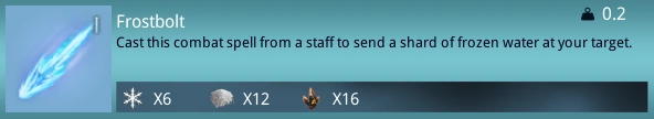 Frostbolt | DnL Wiki | Fandom