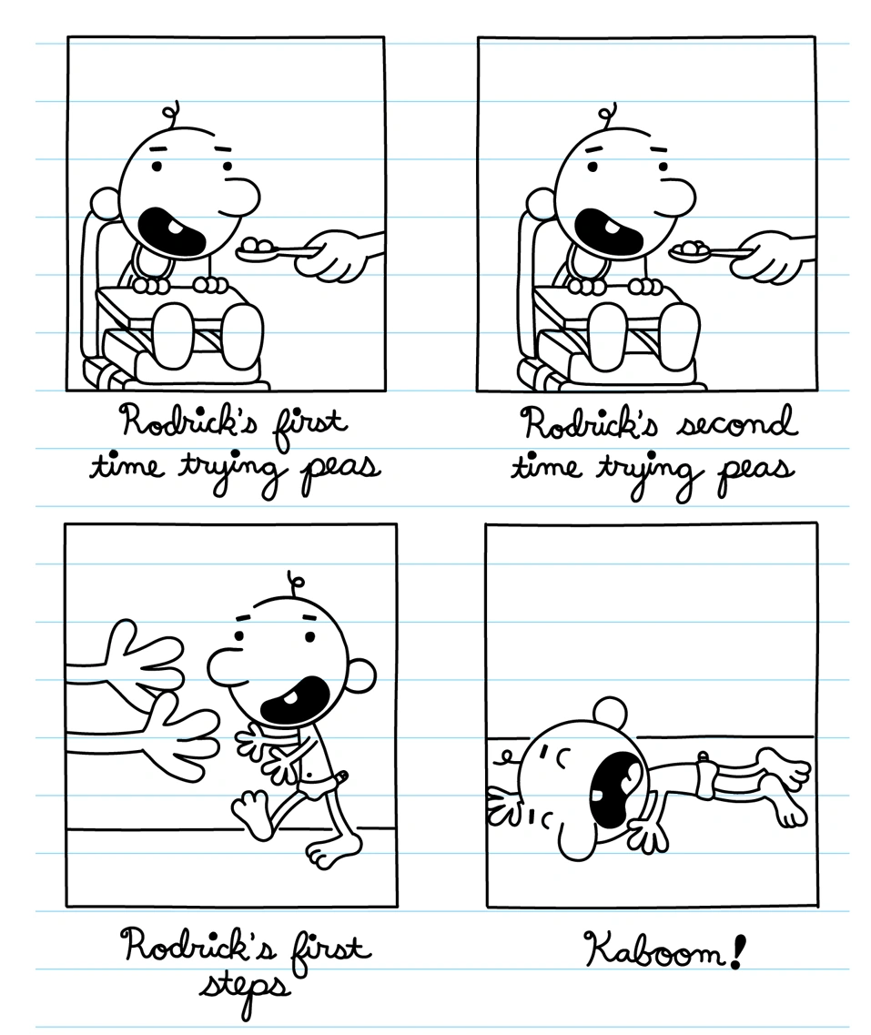 Rodrick Heffley's baby album | Diary of a Wimpy Kid Wiki | Fandom