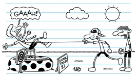 Rowley's dunk tank | Diary of a Wimpy Kid Wiki | Fandom