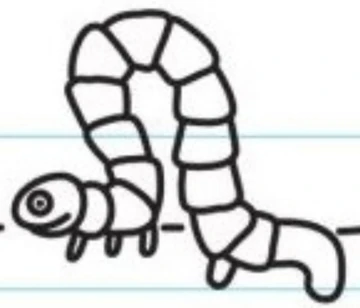 Inchworm Coloring Page