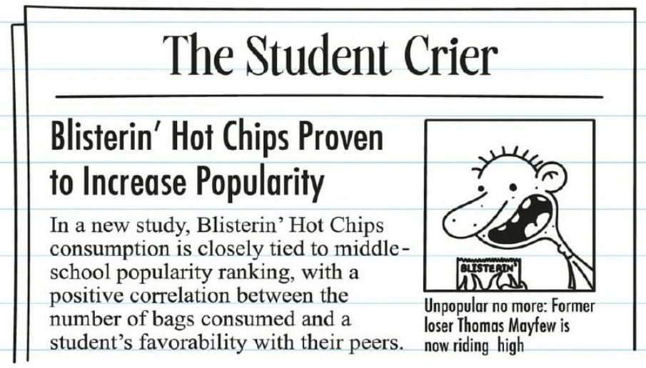 The Student Crier | Diary of a Wimpy Kid Wiki | Fandom