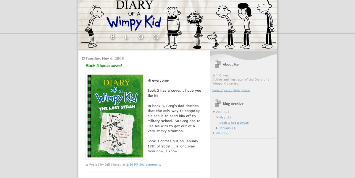 Wimpy Kid Blog | Diary of a Wimpy Kid Wiki | Fandom