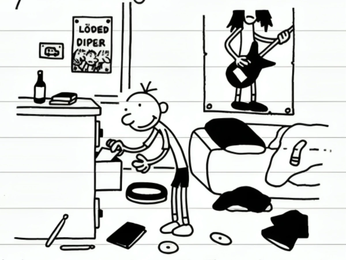 Rodrick Heffley's room | Diary of a Wimpy Kid Wiki | Fandom