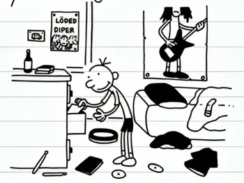Rodrick Heffley's room | Diary of a Wimpy Kid Wiki | Fandom