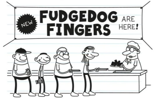 Fudgedog Fingers | Diary of a Wimpy Kid Wiki | Fandom