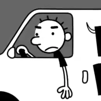 Black And White Pictures Of A Wimpy Rodrick Rules Diary