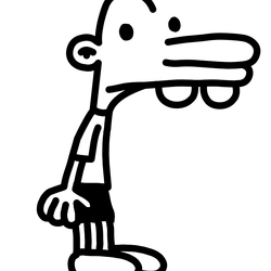 how to draw characters from diary of a wimpy kid