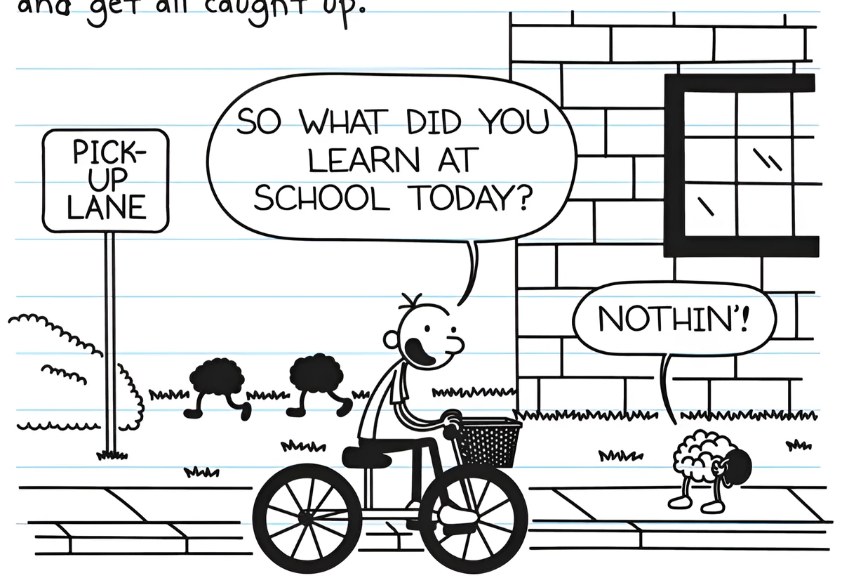 Larry Mack Junior Middle School/Gallery/No Brainer | Diary of a Wimpy ...