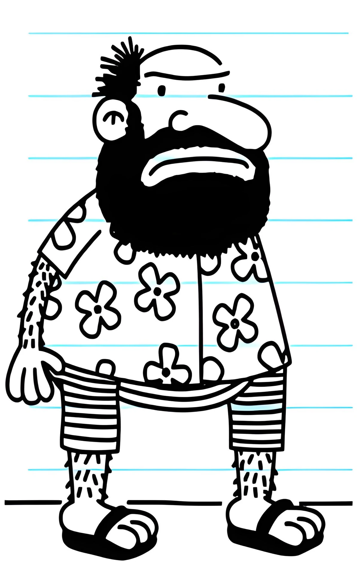 Mr. Beardo | Diary of a Wimpy Kid Wiki | Fandom