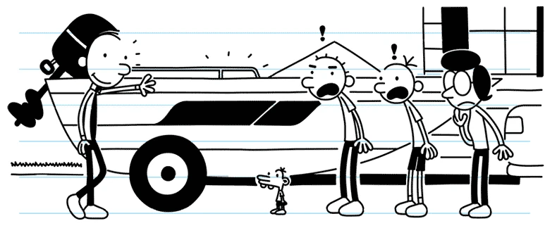 Frank Heffley's boat | Diary of a Wimpy Kid Wiki | Fandom