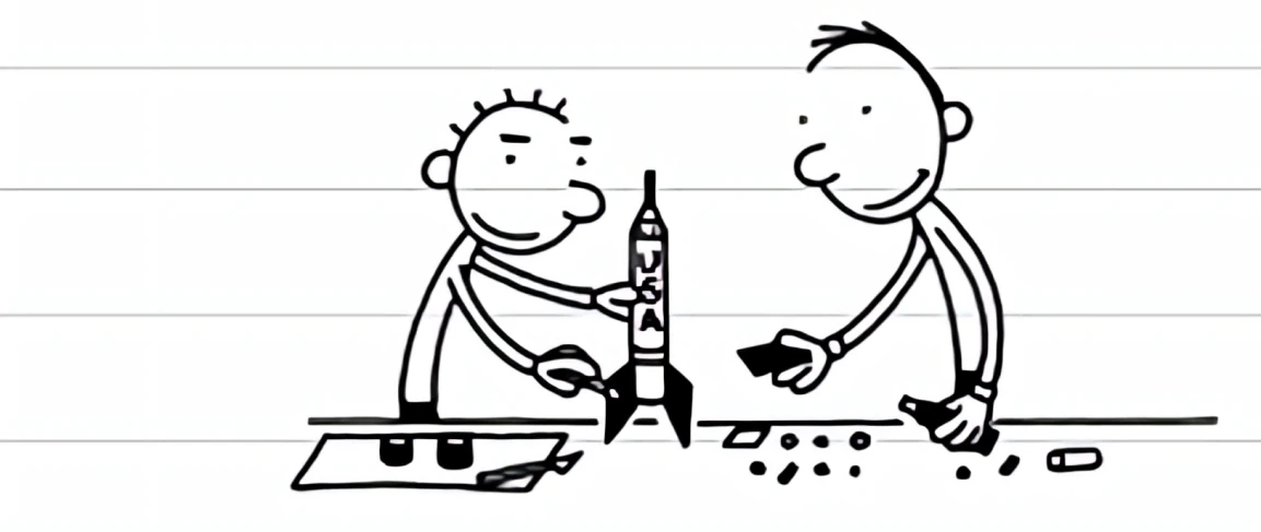 Rodrick Heffley's model rocket | Diary of a Wimpy Kid Wiki | Fandom