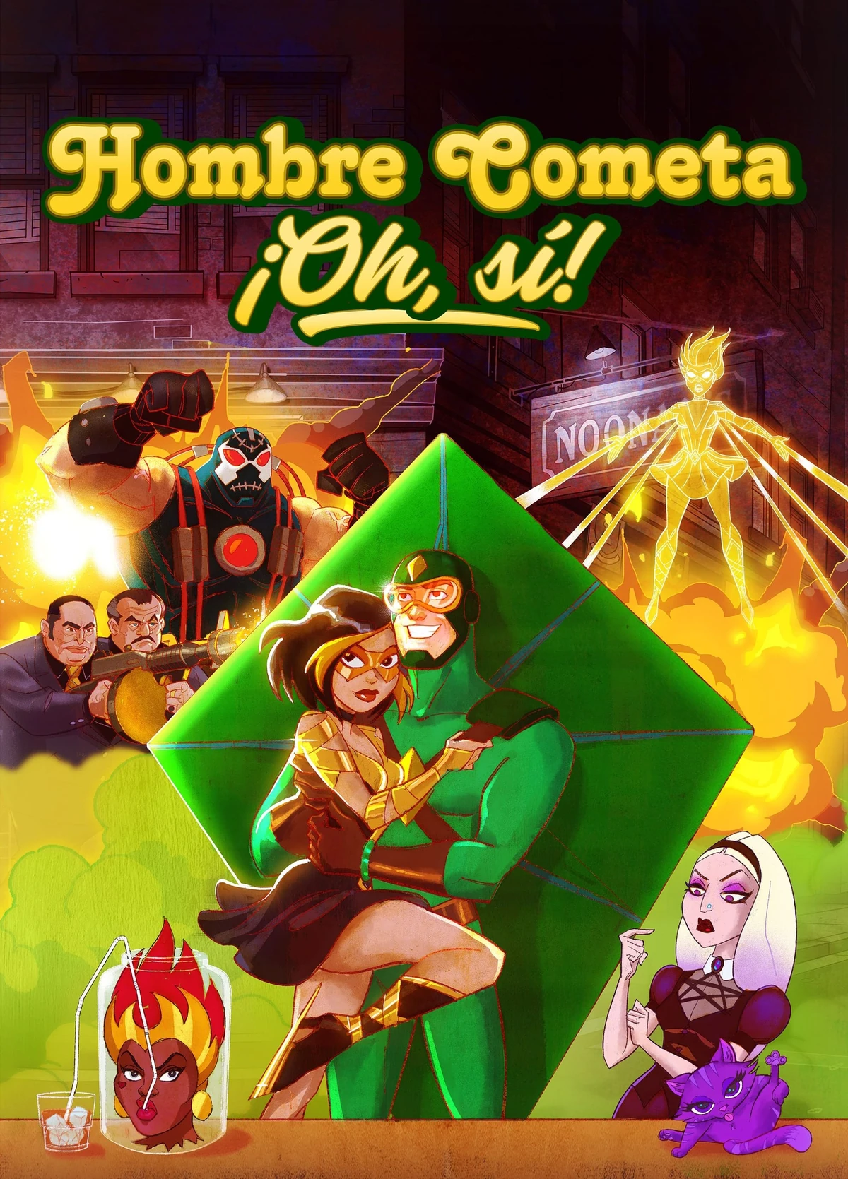 Hombre Cometa: ¡Oh, sí! | Doblaje Wiki | Fandom