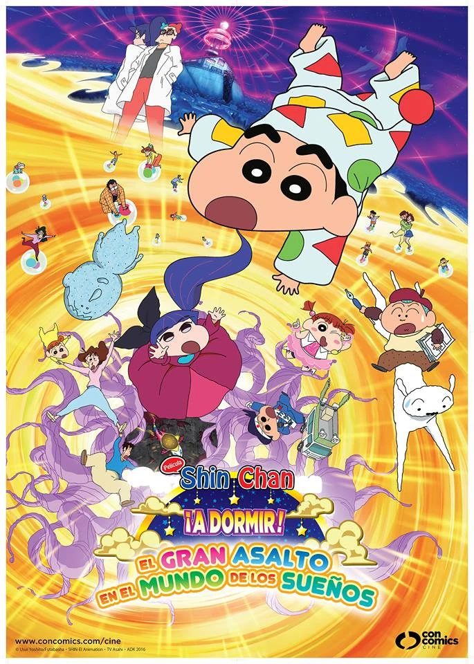 Shin Chan A Dormir El Gran Asalto En El Mundo De Los Sueños