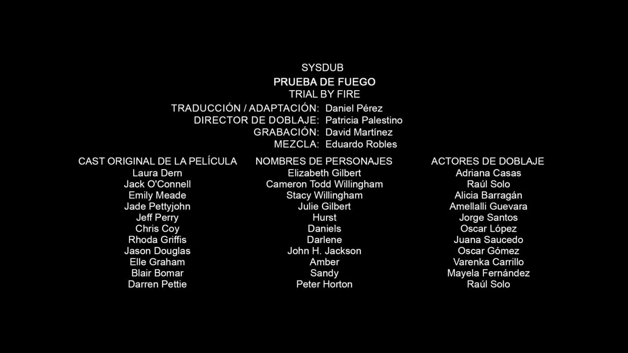 Reparto De La Pelicula A Prueba De Fuego El Entrenamiento De Gerard