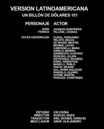 Un billón de dólares | Doblaje Wiki | Fandom