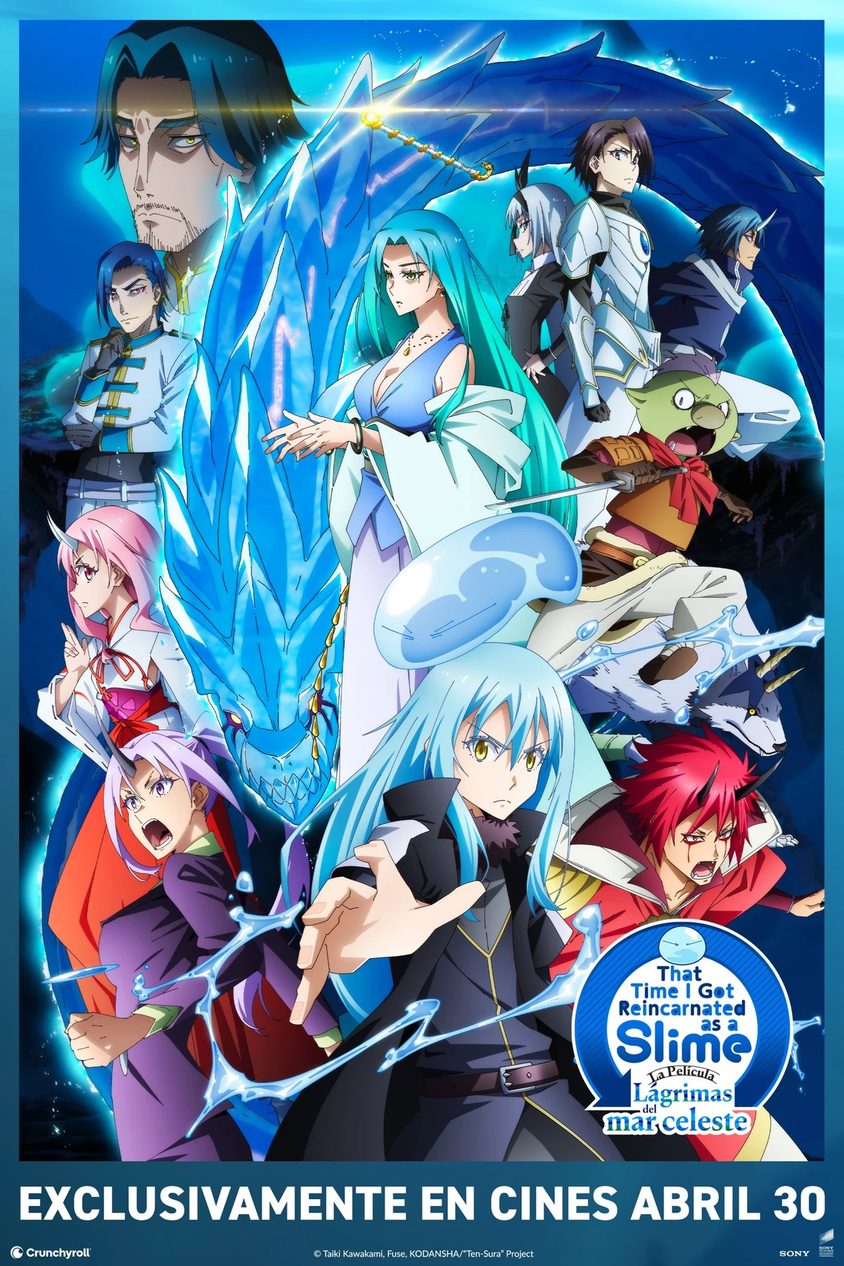 That Time I Got Reincarnated as a Slime La Película: Lágrimas del mar ...