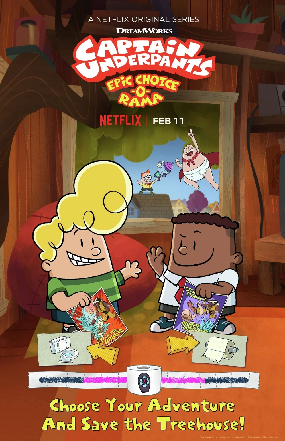 El Capitán Calzoncillos heroico interacti-rama | Doblaje Wiki | Fandom