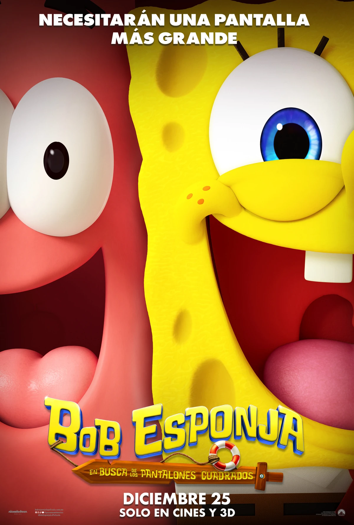 Bob Esponja: En busca de los Pantalones Cuadrados | Doblaje Wiki | Fandom