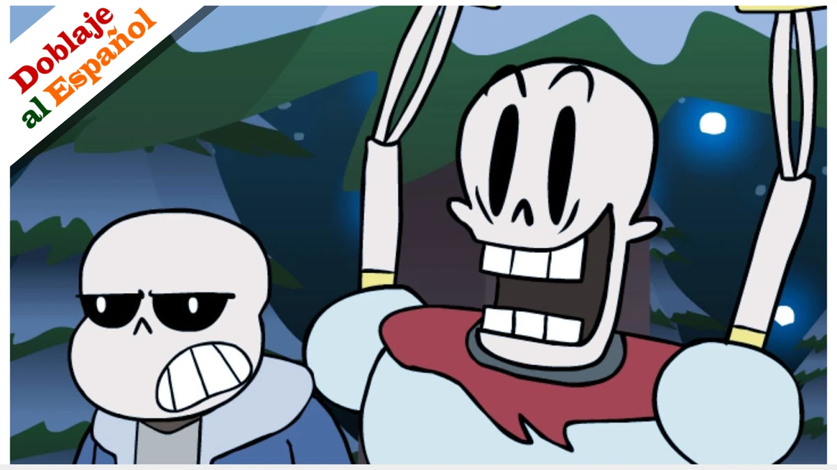 Papyrus Encuentra un Humano (Video) | Wiki Dóblame Esta | Fandom